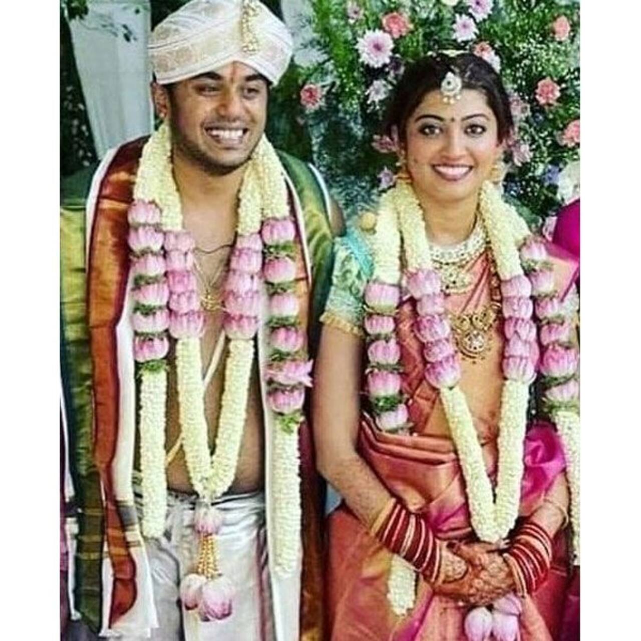 Pranitha Subhash is now a married woman! Fans express surprise as pics ...