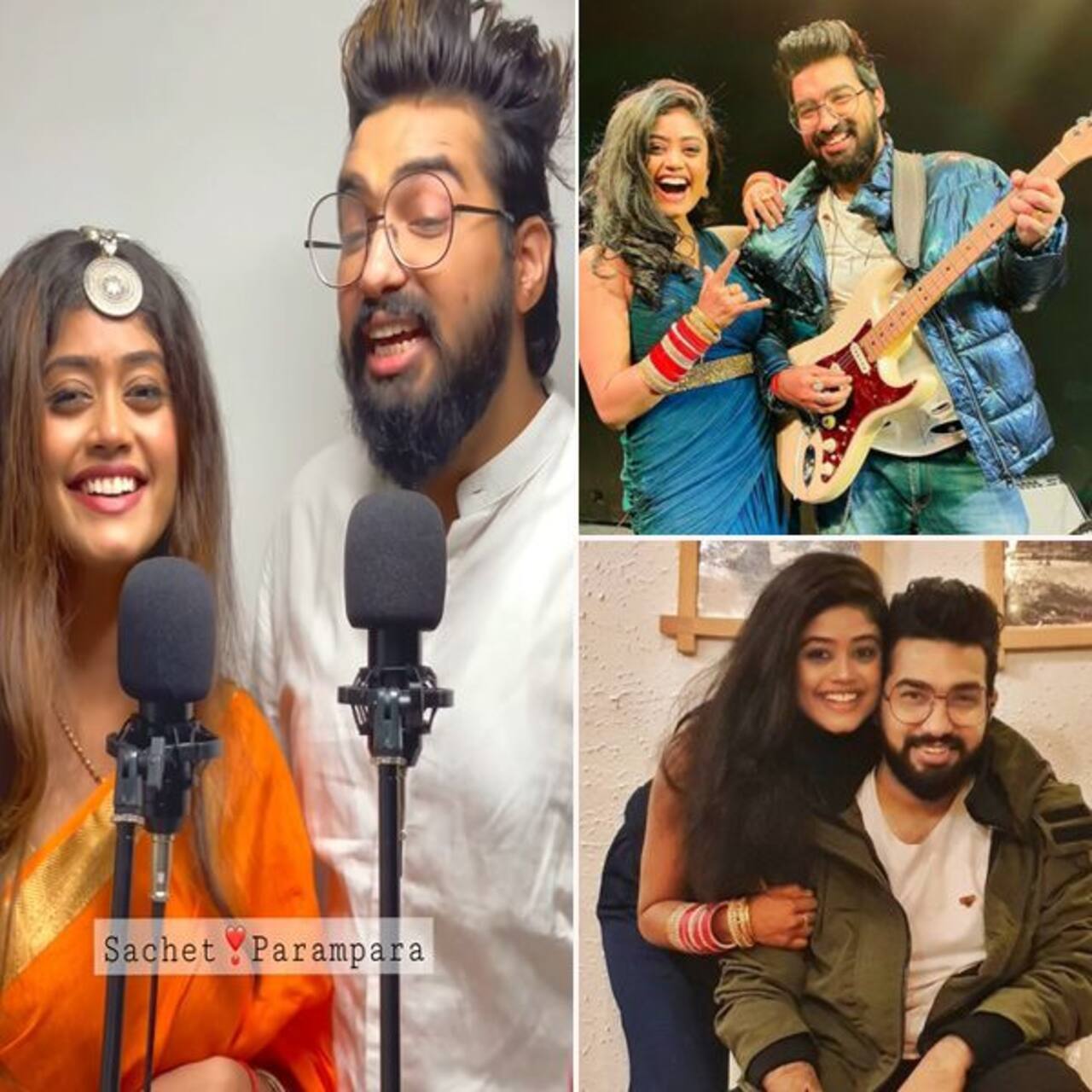 Who Is Meera Ke Prabhu Giridhar Nagar Fame Couple Sachet Parampara ...