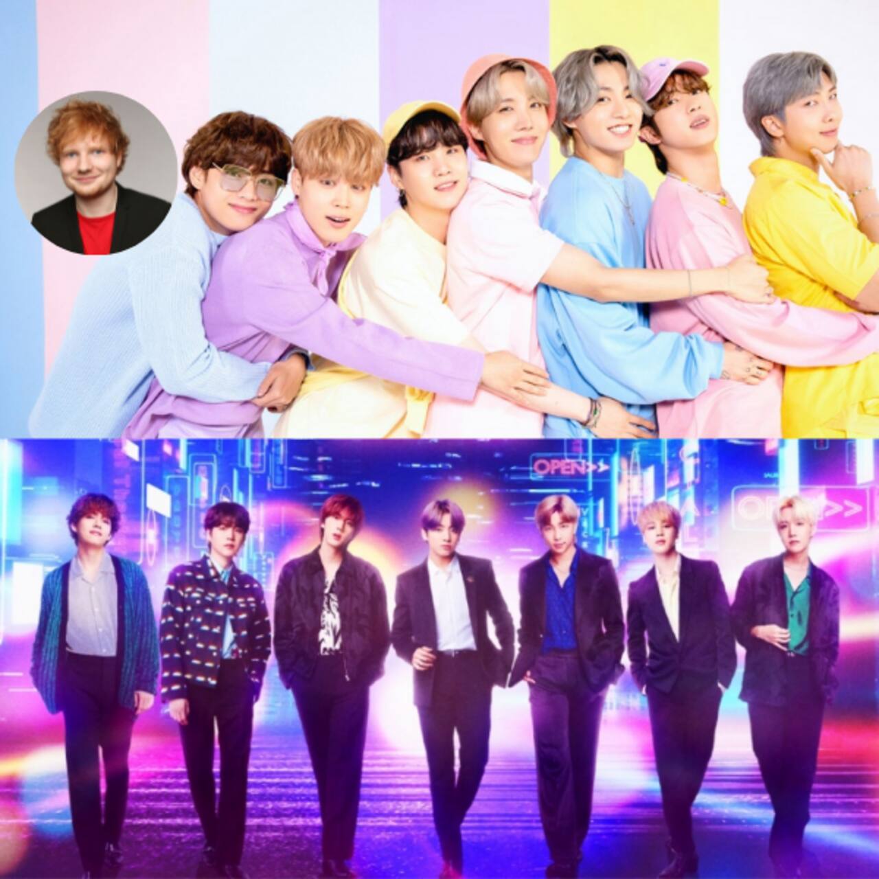 BTS: Shape of You hitmaker Ed Sheeran calls the septet 'super cool ...