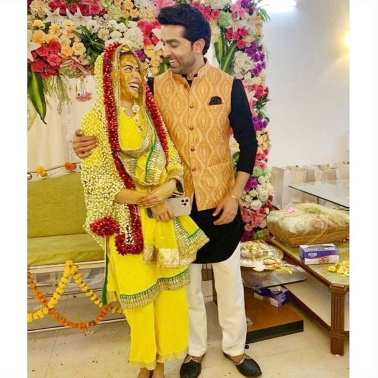 Divya Drishti actress Sana Sayyad's haldi ceremony begins; bestie Adhvik Mahajan shares adorable ...