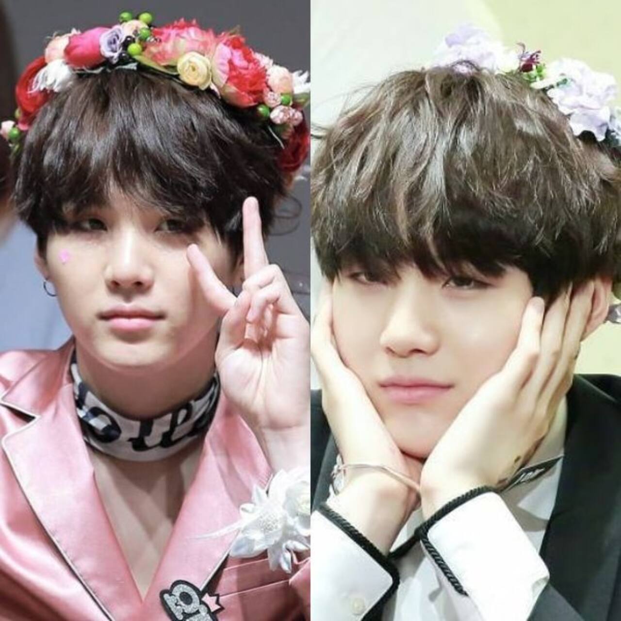 BTS: From Beret caps to floral crowns, Suga's head accessories range ...