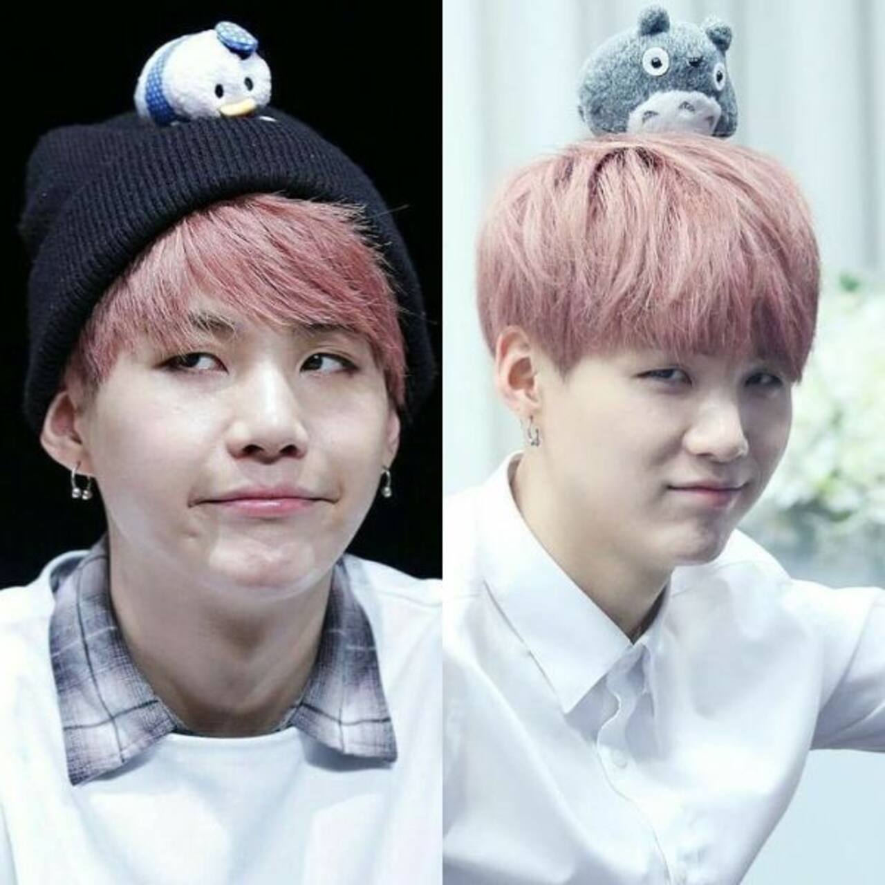 BTS: From Beret caps to floral crowns, Suga's head accessories range ...