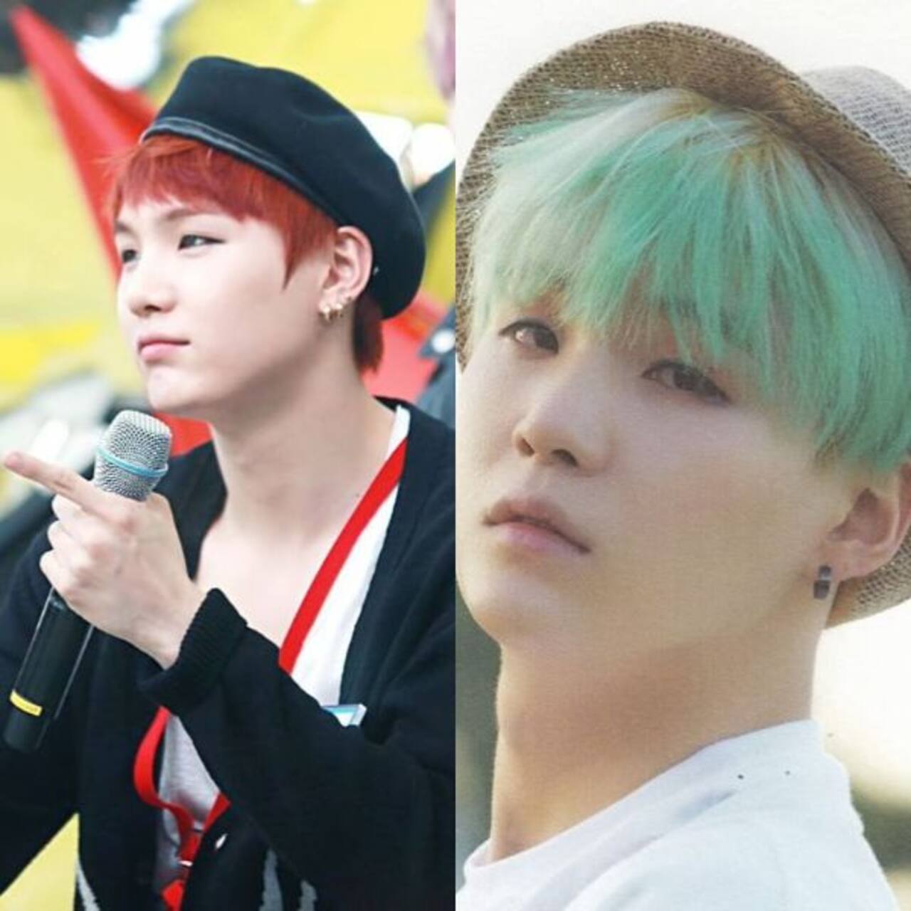 BTS: From Beret caps to floral crowns, Suga's head accessories range ...