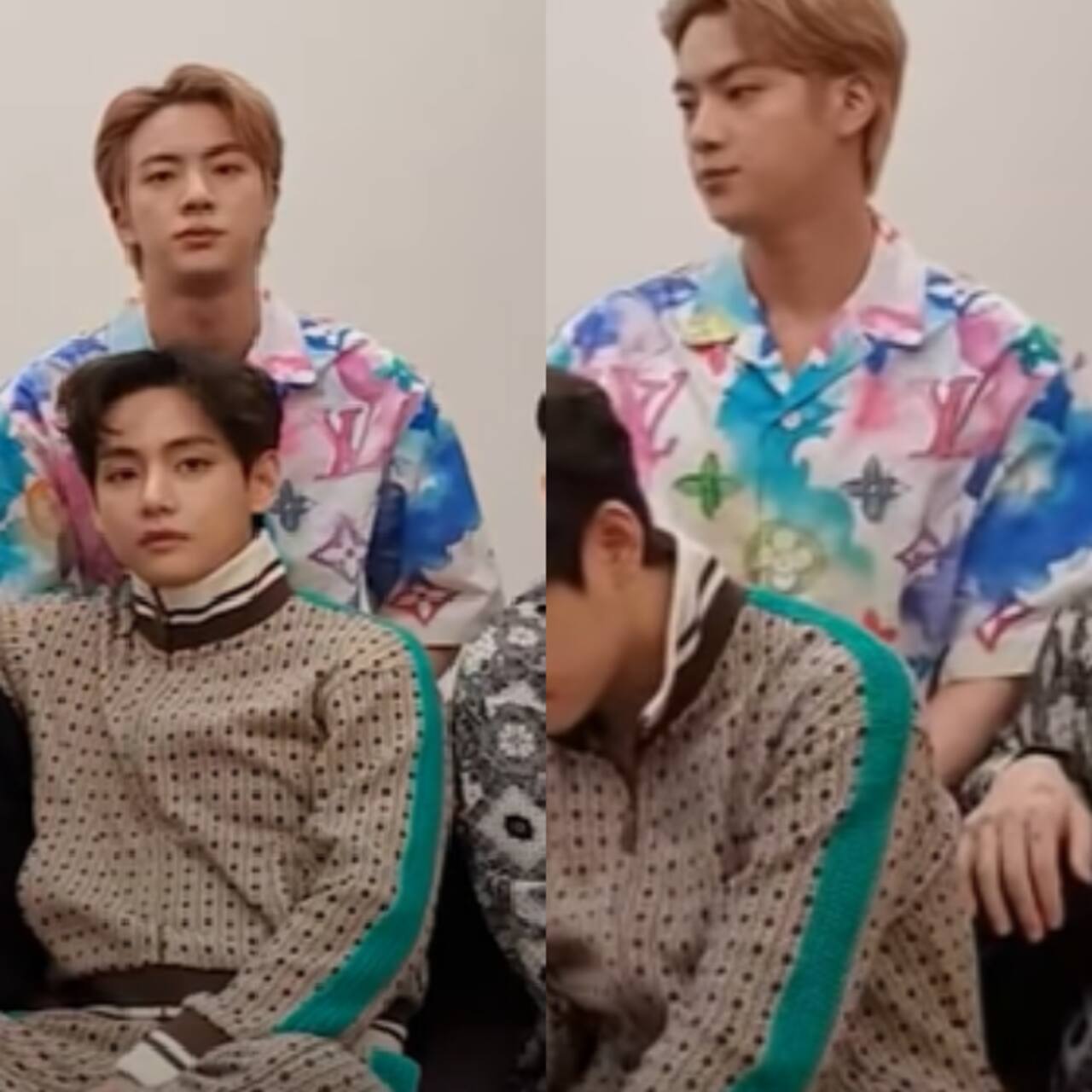 BTS' Jin's colourful Louis Vuitton shirt calls your attention; he has a ...