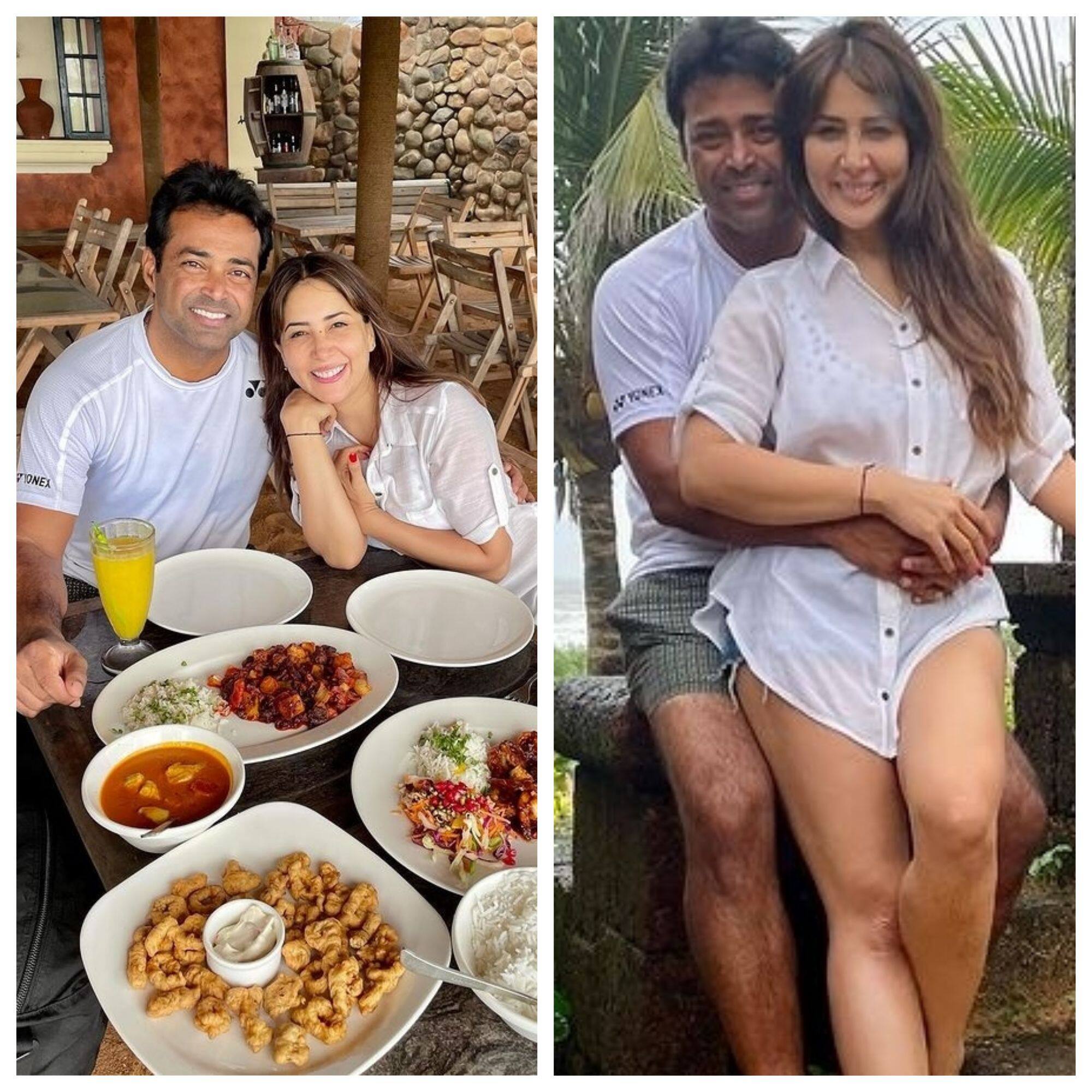 किम शर्मा और लियेंडर पेस की रोमांटिक तस्वीरें हुई लीक - Kim Sharma and ...