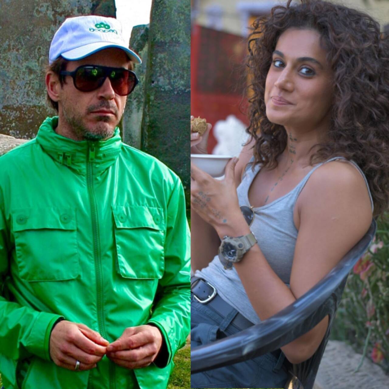 Haseen Dillruba Taapsee Pannu once slid into Iron Man Robert Downey Jr ...