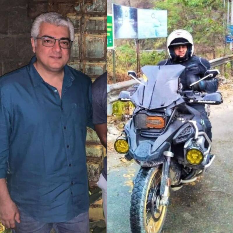 Thala Ajith goes exploring North India on a bike; unseen pictures of ...
