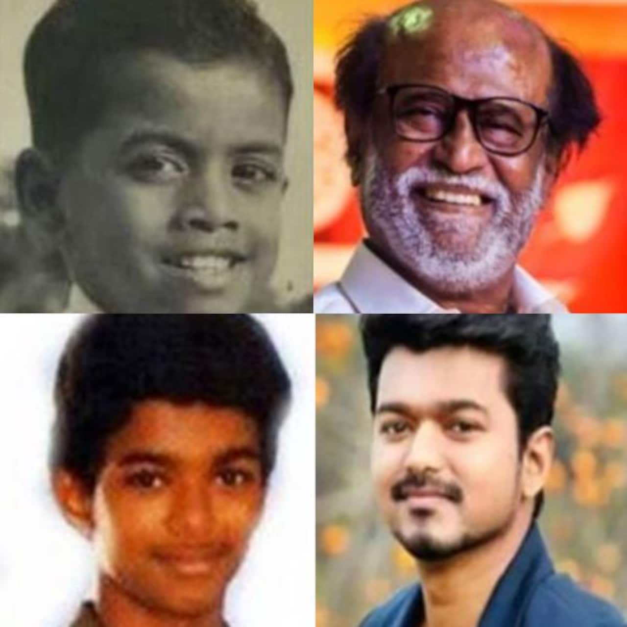 From Rajinikanth to Thalapathy Vijay: Unseen childhood photos of 6 ...