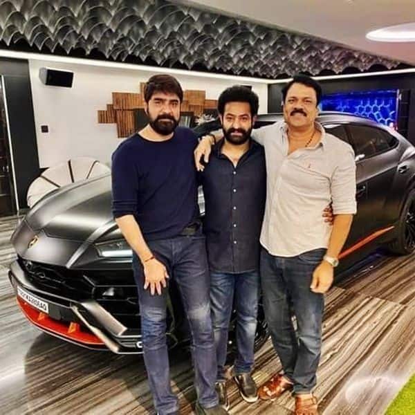 Jr NTR takes his swanky new Lamborghini Urus Graphite Capsule for a ...