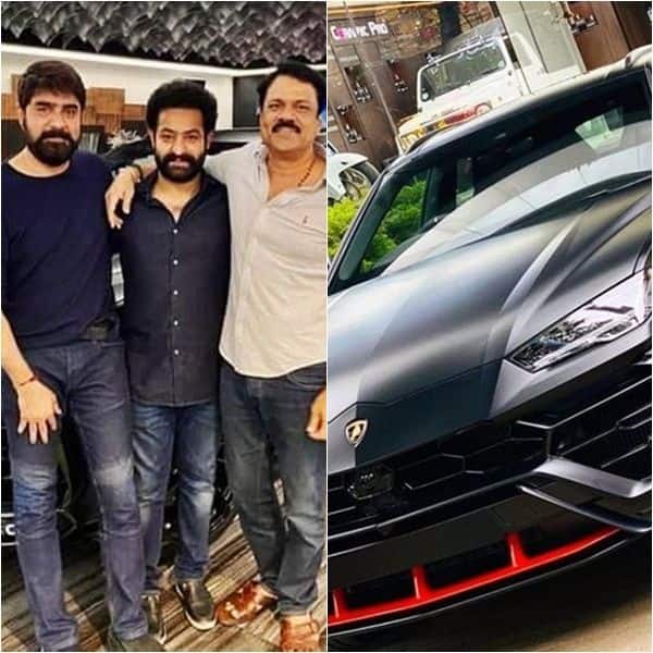 Jr NTR takes his swanky new Lamborghini Urus Graphite Capsule for a ...