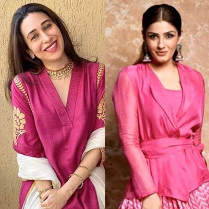 Karisma kapoor and raveena tandon