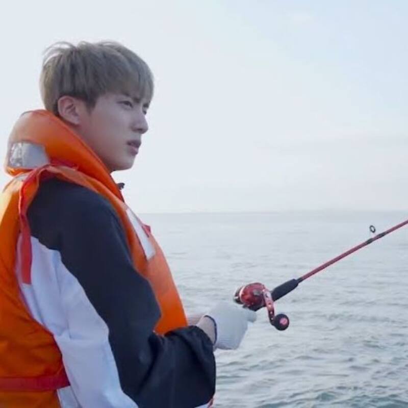BTS: OMG! Jin has a shark encounter, ARMY reacts