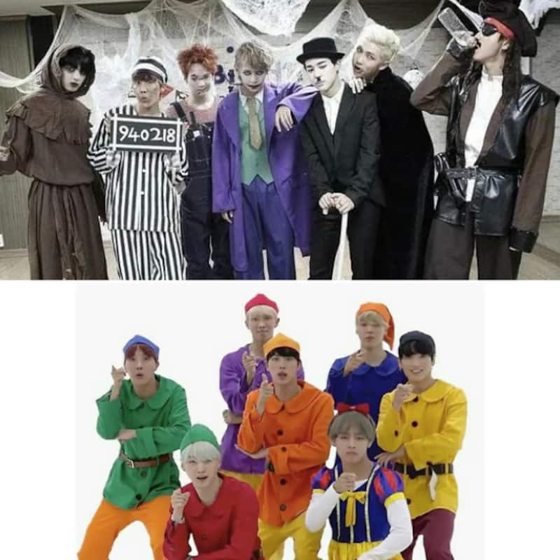 BTS X Halloween: A dekko at times when the septet entertained ARMY with ...
