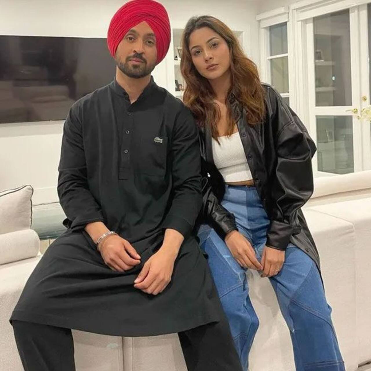 Honsla Rakh Diljit Dosanjh Post A Photo With Shehnaaz Gill Says Very