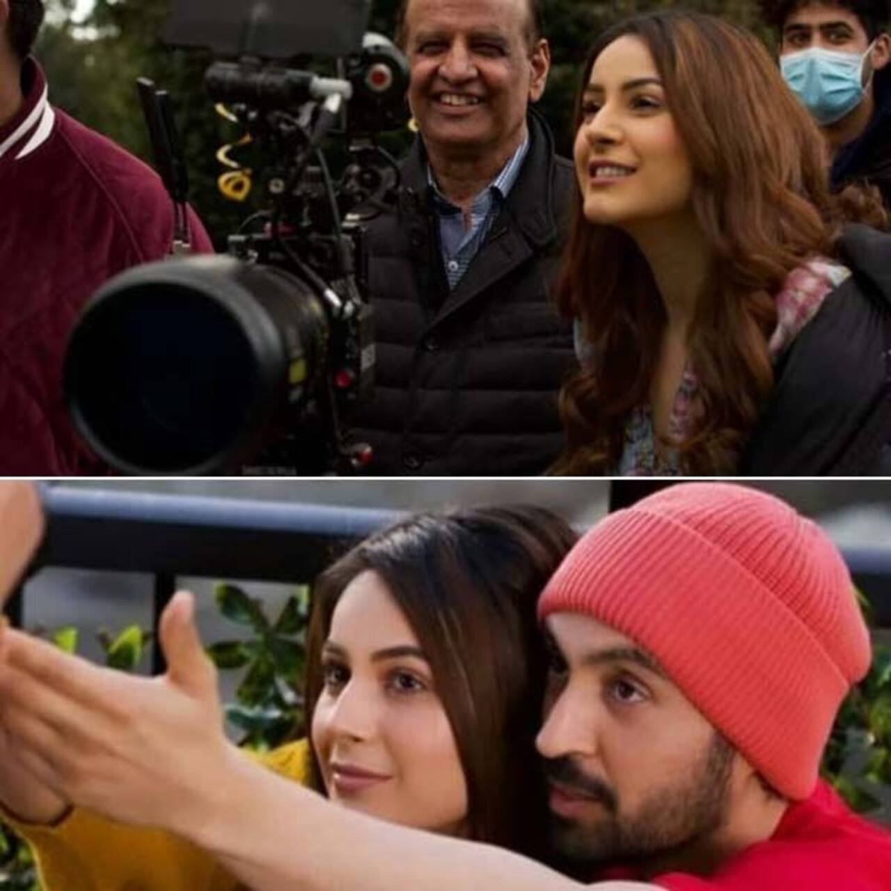 Honsla Rakh: Shehnaaz Gill’s smiling pictures from the sets will melt ...