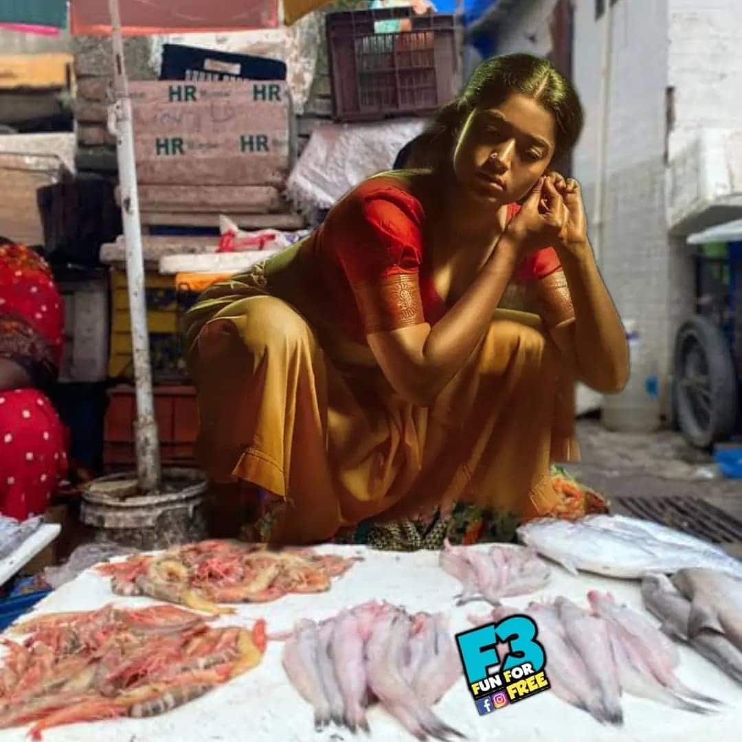 Pushpa: Is she a fisherwoman? Is she in the loo? No she's Srivalli ...