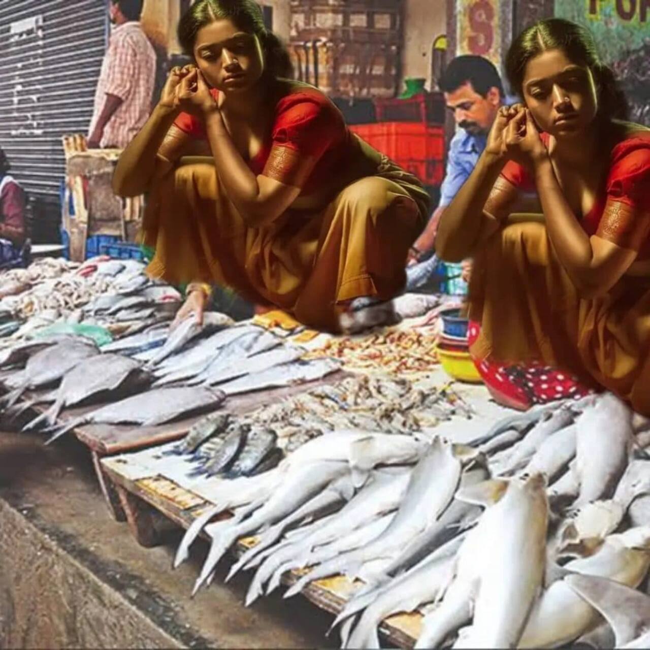 Pushpa: Is she a fisherwoman? Is she in the loo? No she's Srivalli ...