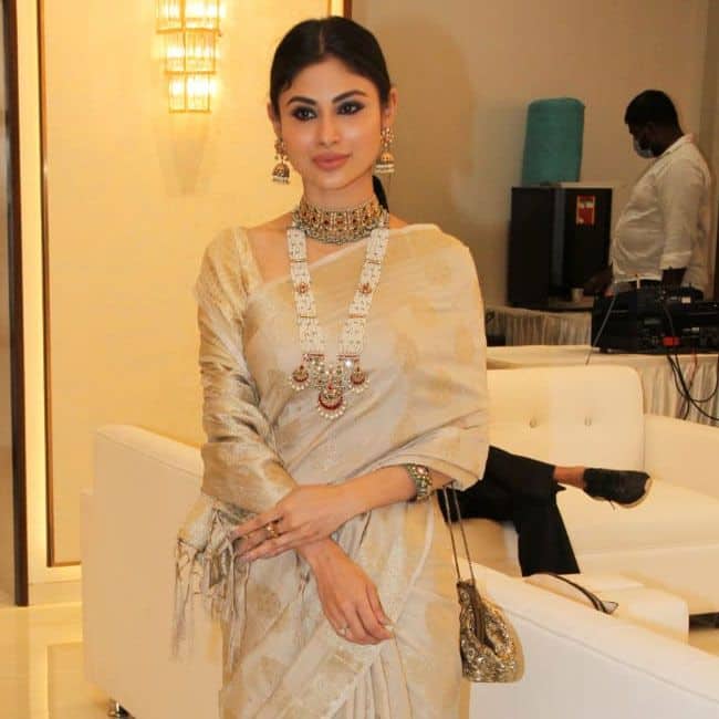 Durga Puja: Mouni Roy looks like the reincarnation of a goddess in THIS ...