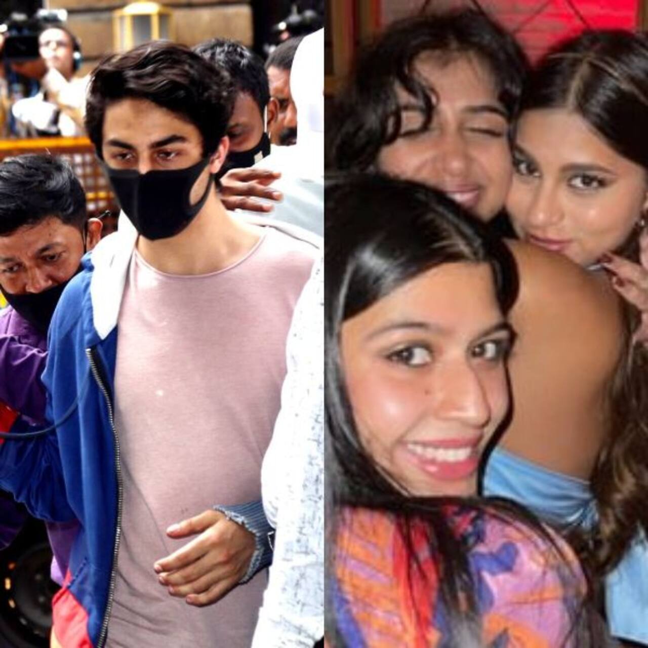 Suhana Khan parties with besties to celebrate brother Aryan Khan's ...