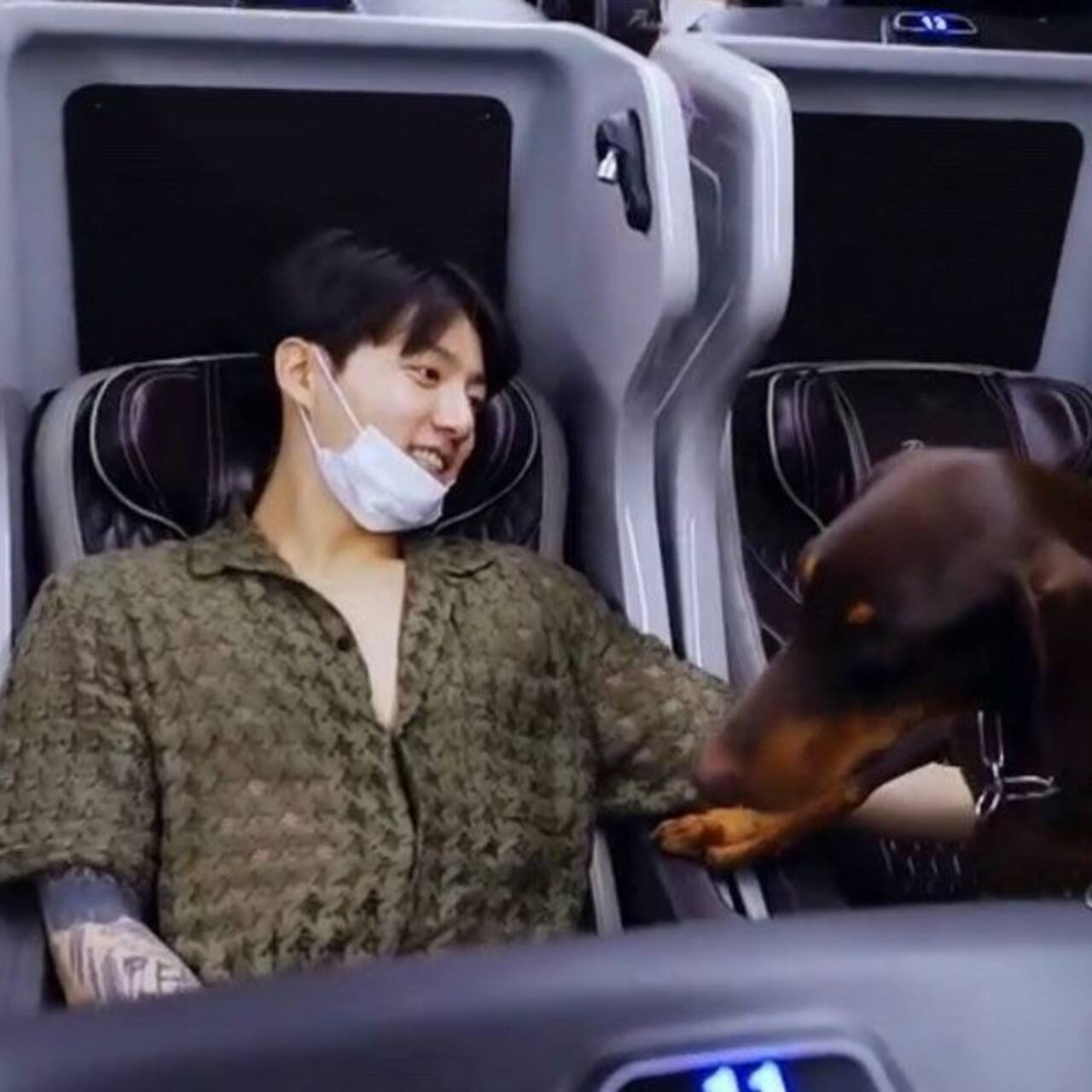 BTS member Jungkook's cute bond with his pawsome friend Bam changes ...
