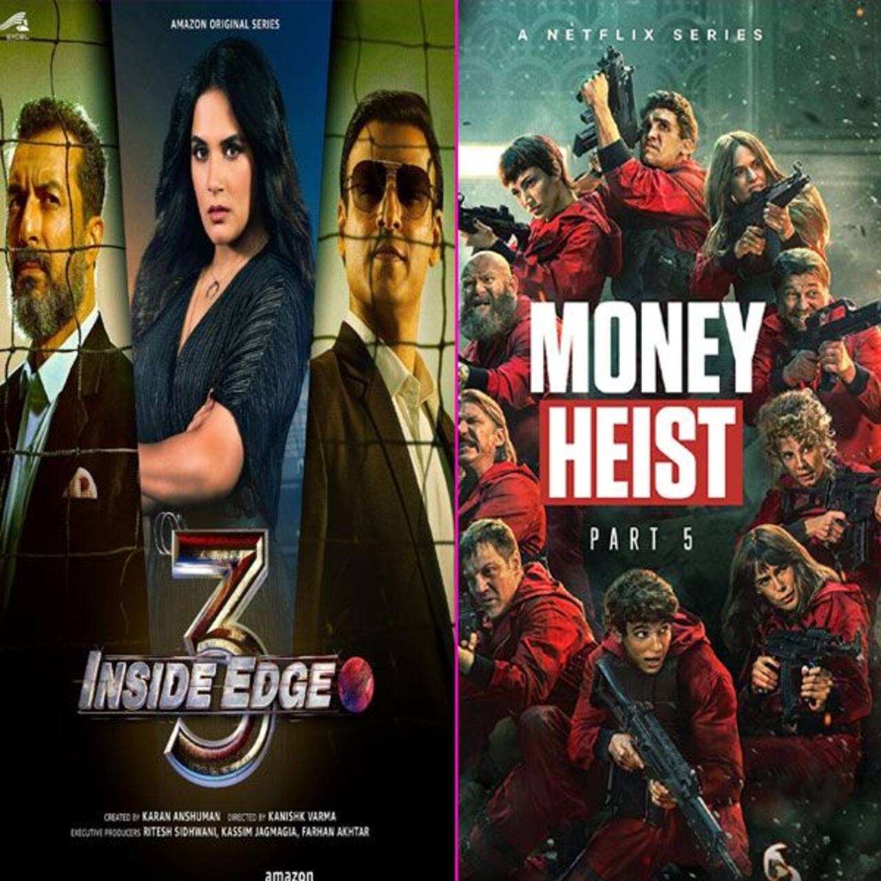 Inside Edge 3 to Money Heist 5, List of 5 OTT Series Fans Eagerly ...