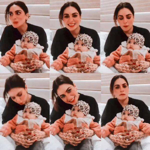 Kundali Bhagya Star Shraddha Arya Poses With little kid: Shraddha Arya ...
