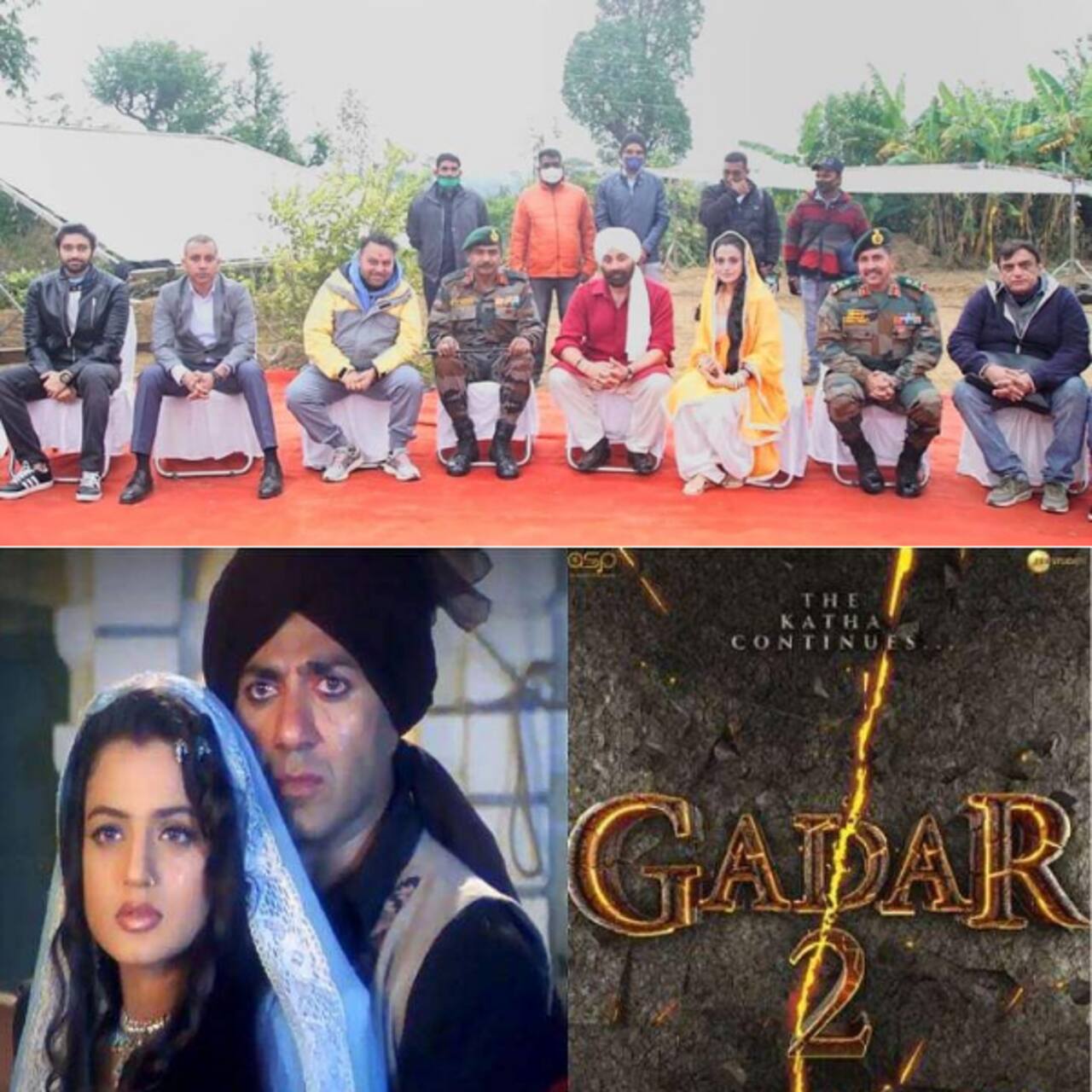 Gadar 2 goes on floors: Sunny Deol and Ameesha Patel’s first look as Tara Singh and Sakina OUT ...
