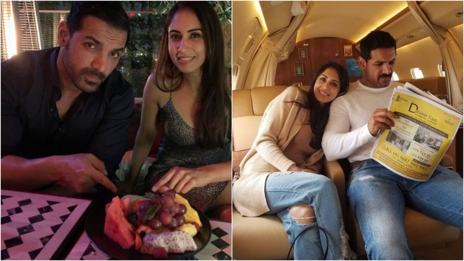 Birthday boy John Abraham for the FIRST TIME shares pictures with his wife Priya Runchal on ...