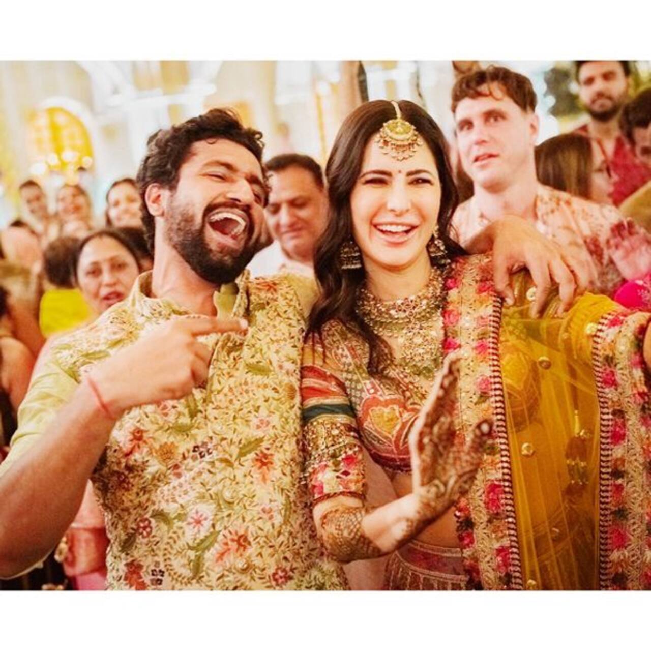 Katrina Kaif and Vicky Kaushal wedding: The bride and groom groove to ...