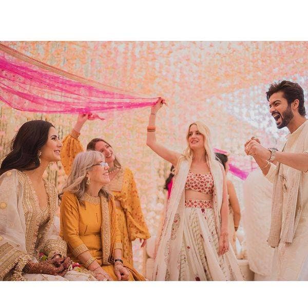 Katrina Kaif-Vicky Kaushal wedding: The couple's haldi ceremony was ...
