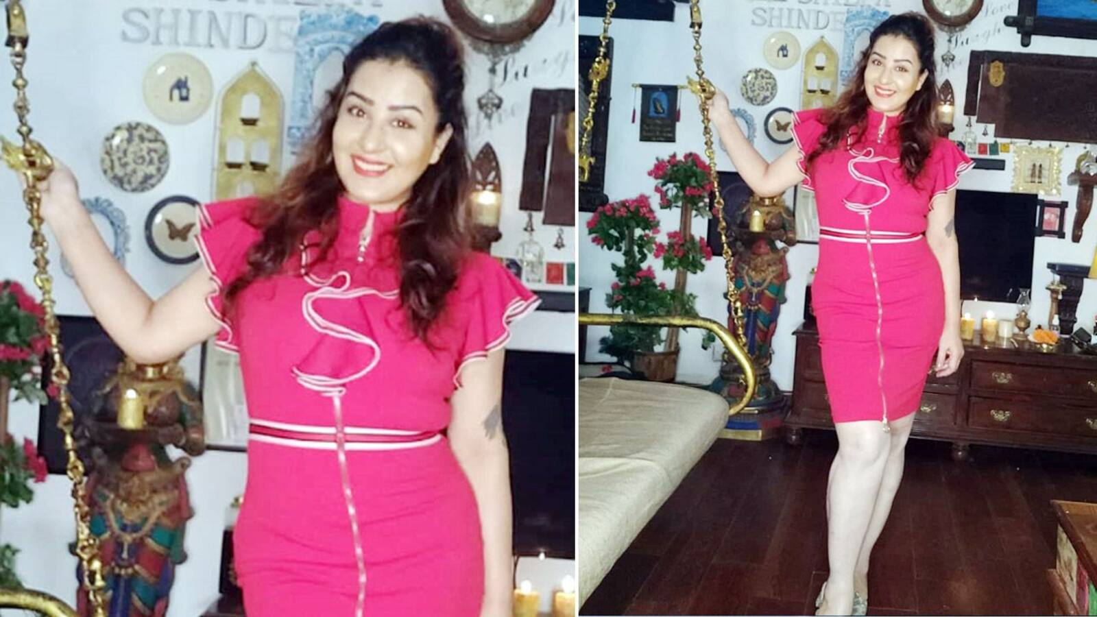 Bigg Boss Winner Shilpa Shinde Looks Hot in Red outfit, Views Pics: 44 ...