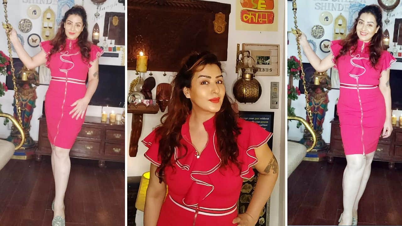 Bigg Boss Winner Shilpa Shinde Looks Hot in Red outfit, Views Pics: 44 ...