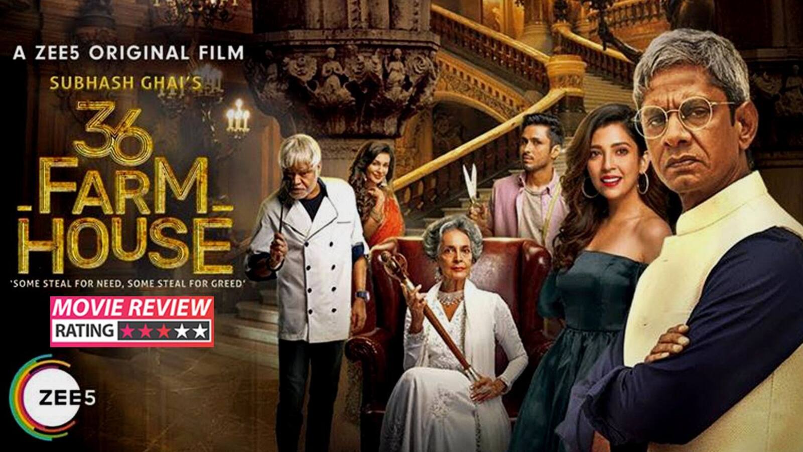 36 Farmhouse movie review: Subhash Ghai comes back to form in the OTT ...