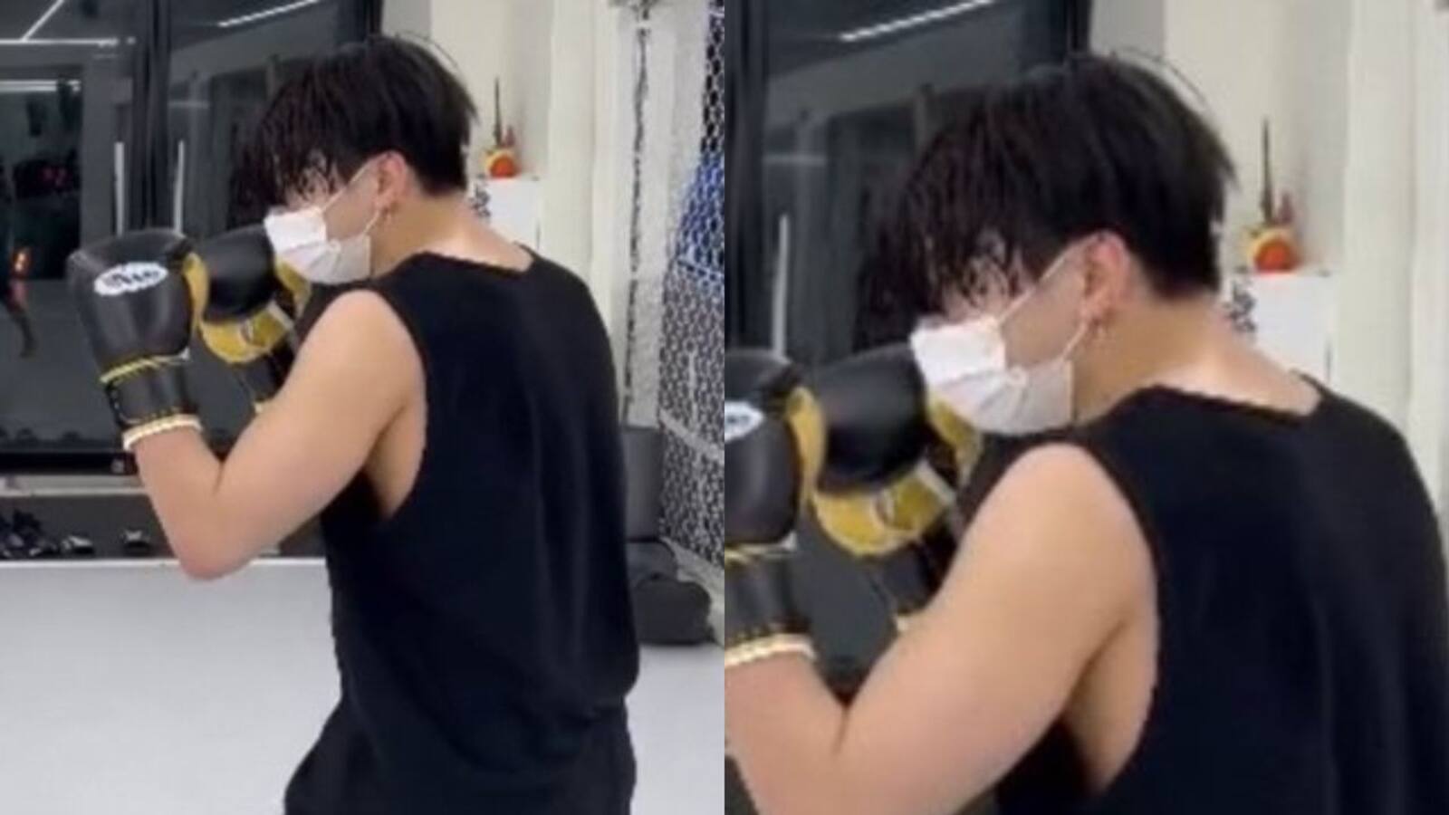 BTS: Jungkook shares a glimpse of his boxing skills; ARMY in love with ...