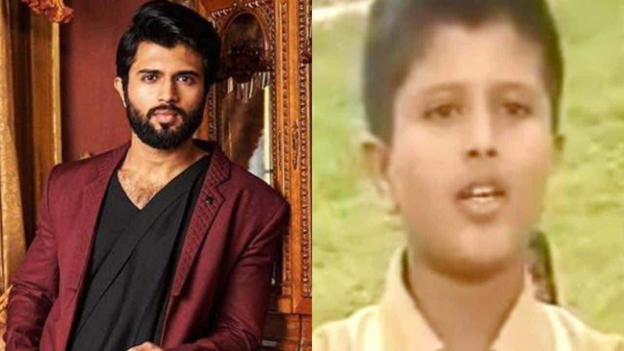 Liger star Vijay Deverakonda's old video of starring in a TV show as a ...