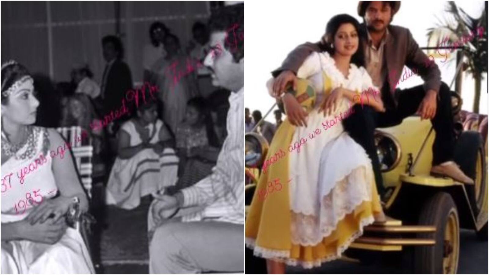 Mr India THROWBACK: Boney Kapoor shares UNSEEN pictures of Anil Kapoor ...