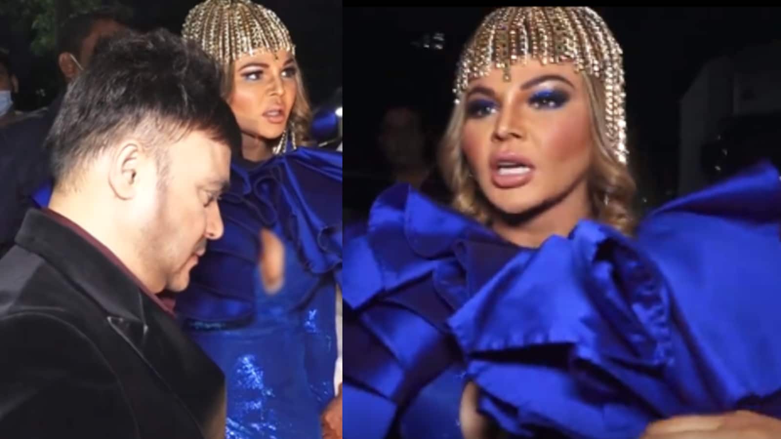 Bigg Boss 15 Grand Finale: Rakhi Sawant suffers an OOPS moment in a ... Bigg Boss 15 Grand Finale: Rakhi Sawant suffers an OOPS moment in a ...