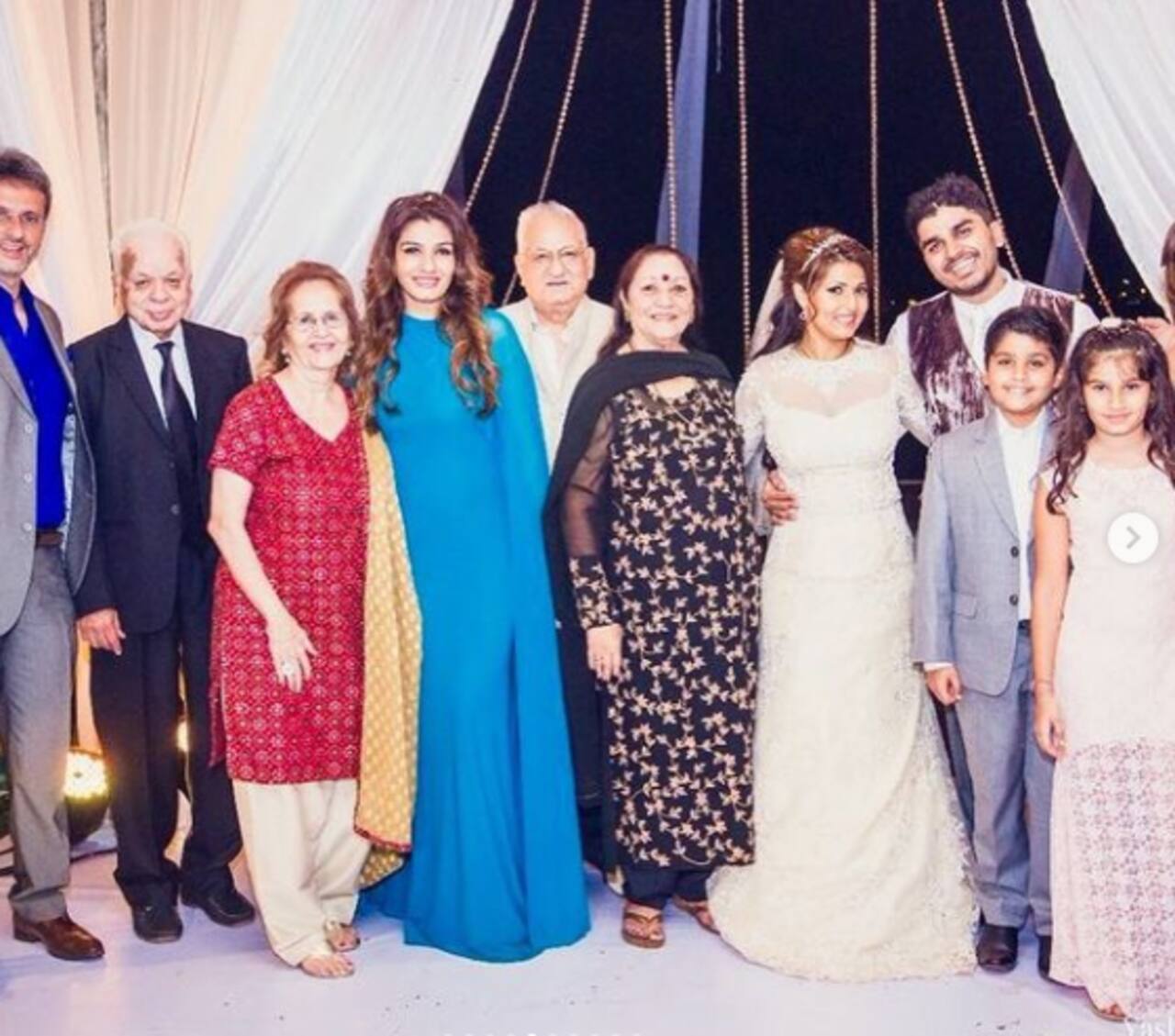 Raveena Tandon shares unseen pictures from daughter Chaya's wedding ...