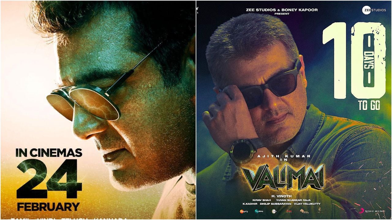 Valimai: Ajith Kumar fans trend #ValimaiFDFS as the 10-day countdown of ...