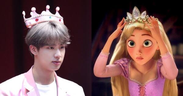 BTS: Jin aka Kim Seokjin is just like Disney's Rapunzel and this ARMY ...