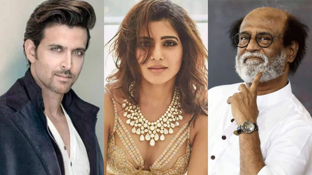 Hrithik Roshan, Samantha Ruth Prabhu, Rajinikanth and 7 more celebs who ...