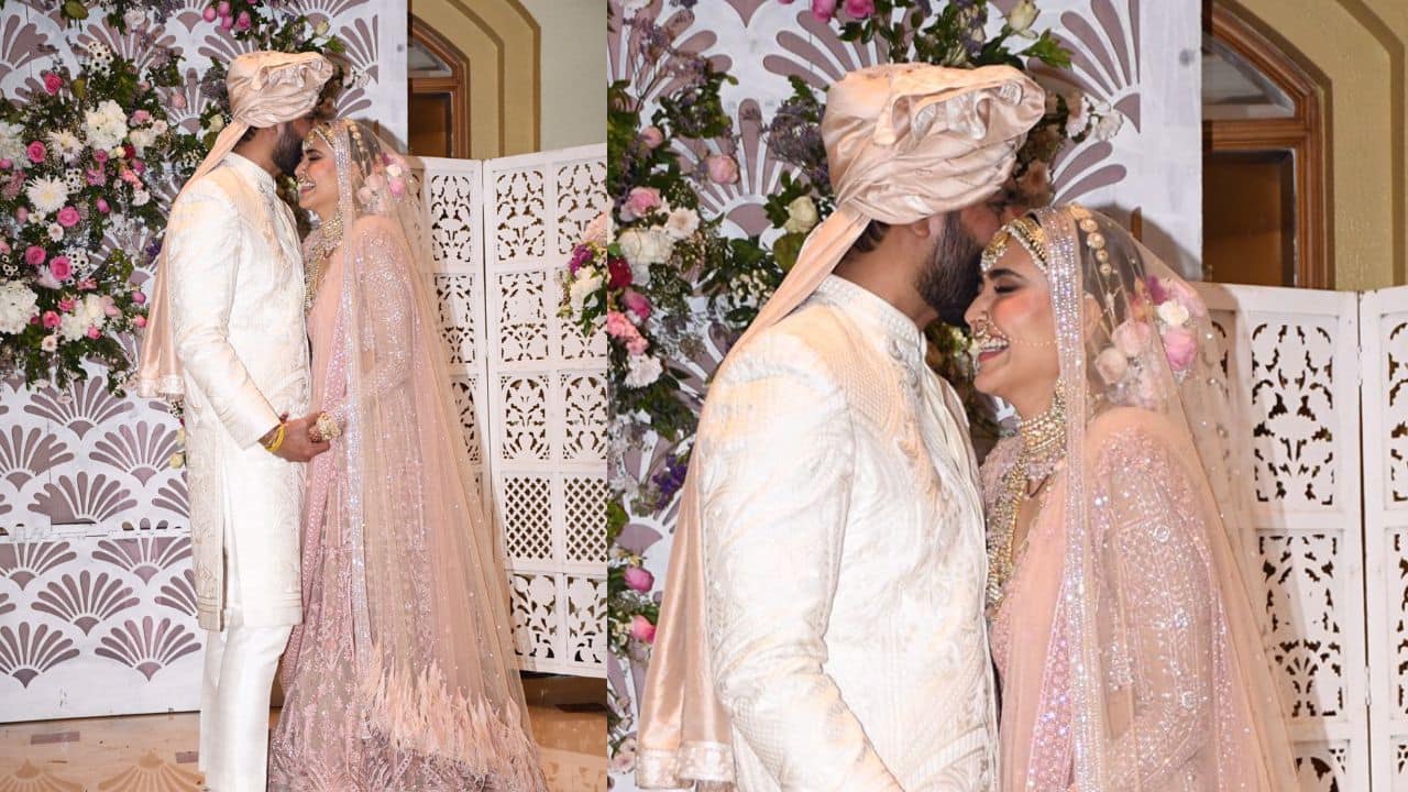 Karishma Tanna-Varun Bangera wedding pics OUT: The bride and groom will ...