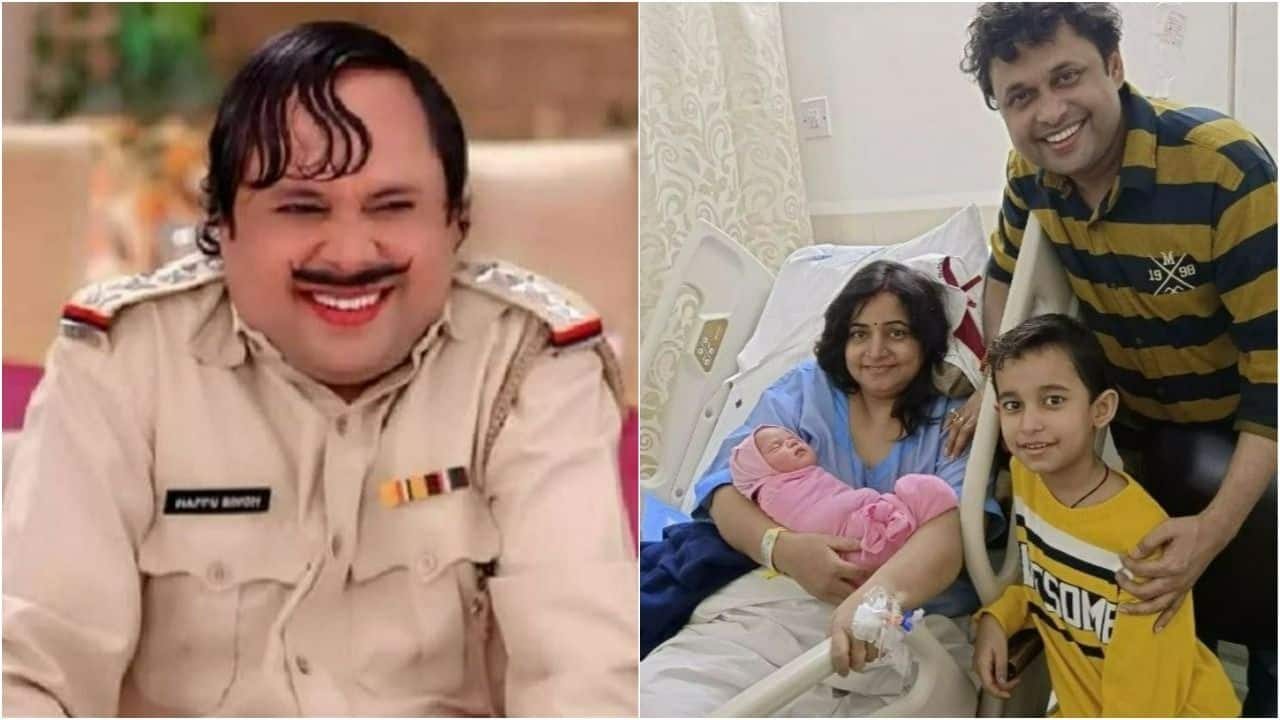 हप्पू सिंह यानी योगेश त्रिपाठी के घर आई नन्ही परी, लेकिन सीरियल मे हैं ...