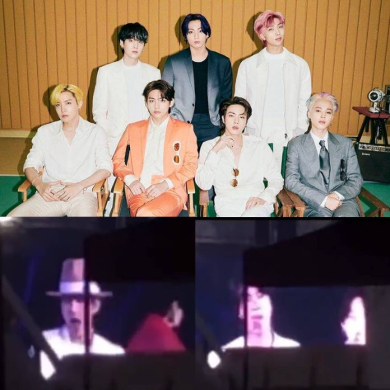 BTS: Jin and V's clip from Black Swan rehearsals at the Seoul Olympic ...