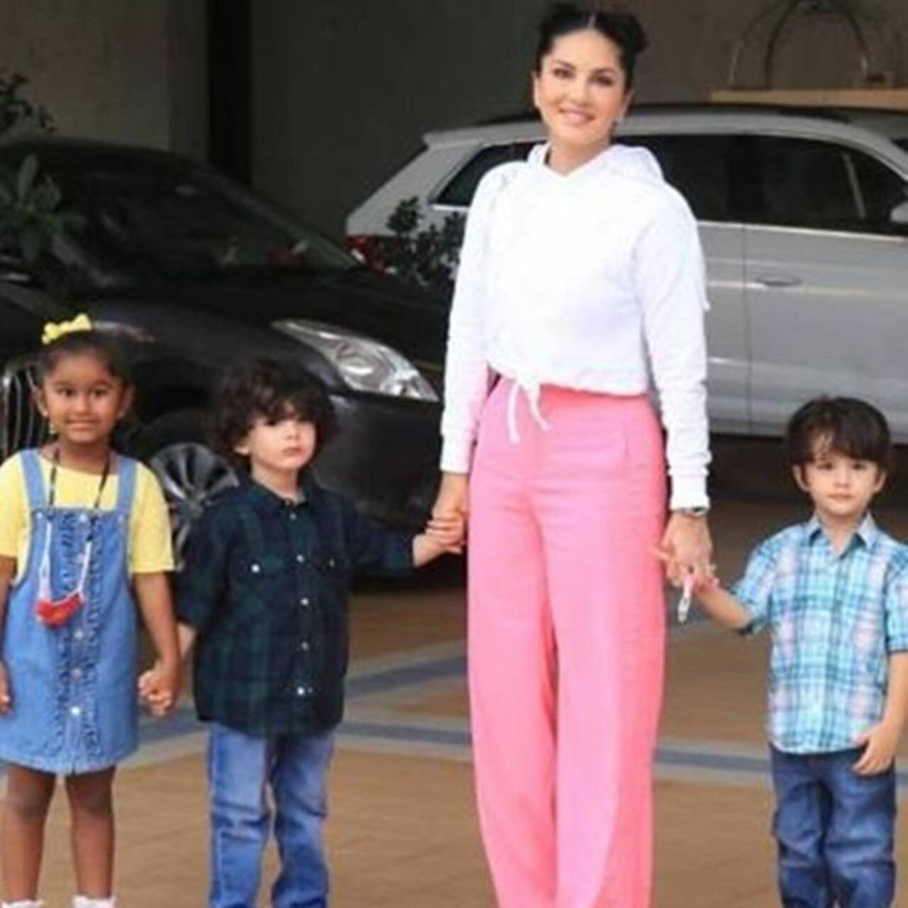 Sunny Leone gives befitting reply to trolls who accused her of adopting ...