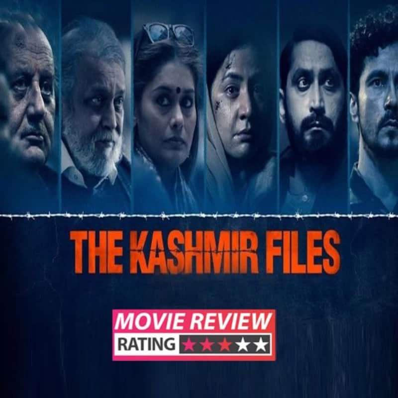 The Kashmir Files movie review: Anupam Kher and Mithun Chakraborty's ...