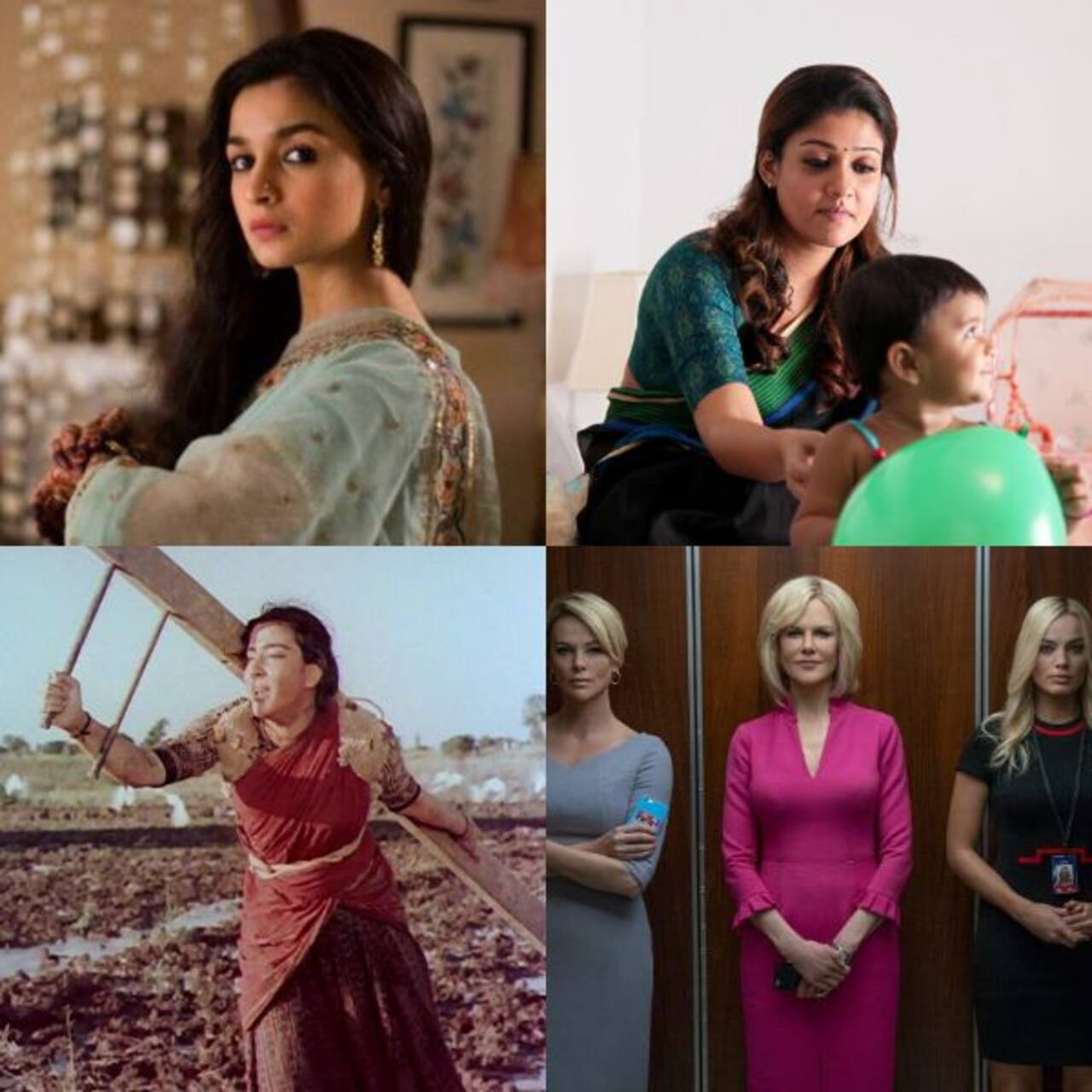 Women's Day 2022: Alia Bhatt's Raazi, Nayanthara's Maya, Nargis' Mother ...