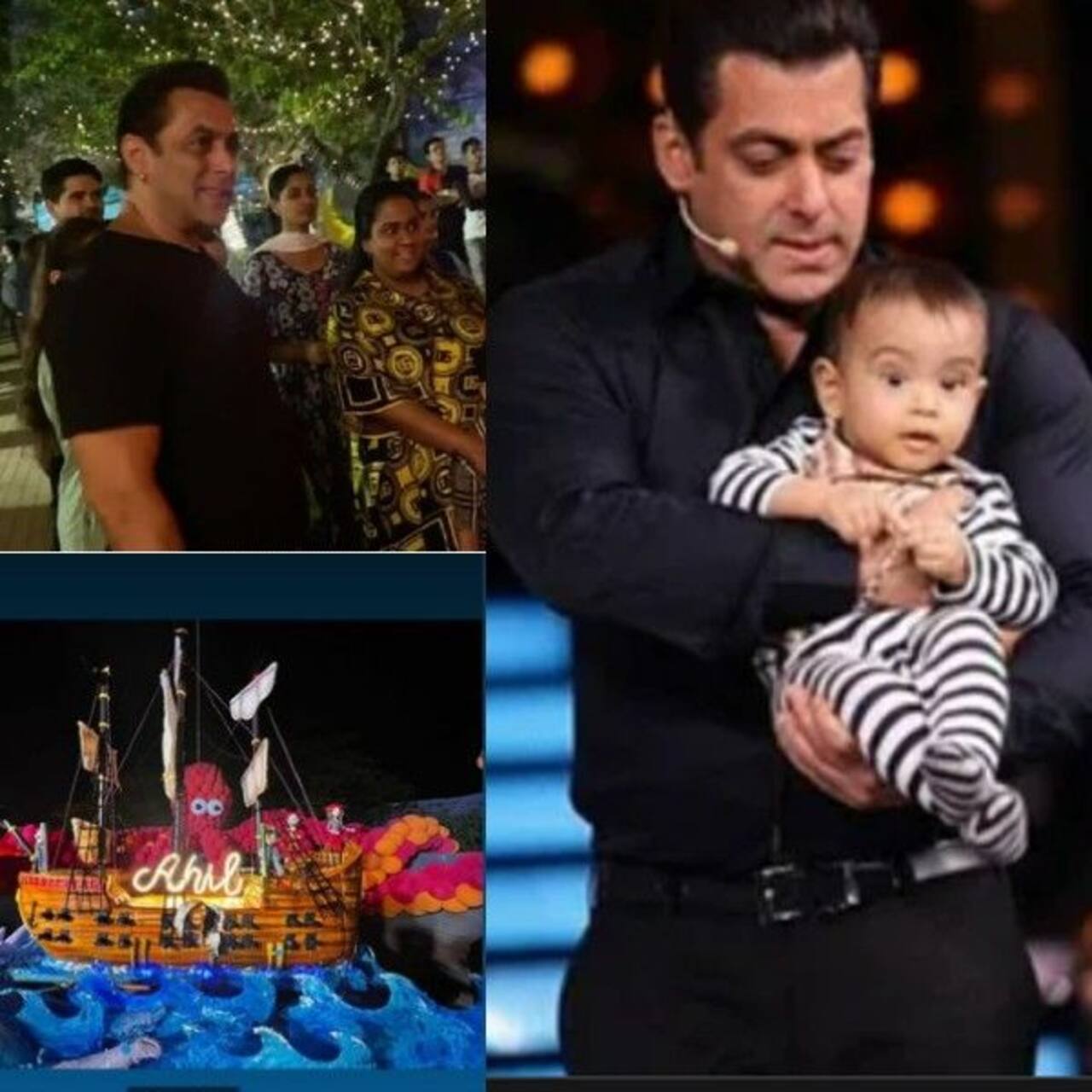 बेहद शानदार अंदाज में मना सलमान खान के भांजे आहिल शर्मा का जन्मदिन ...