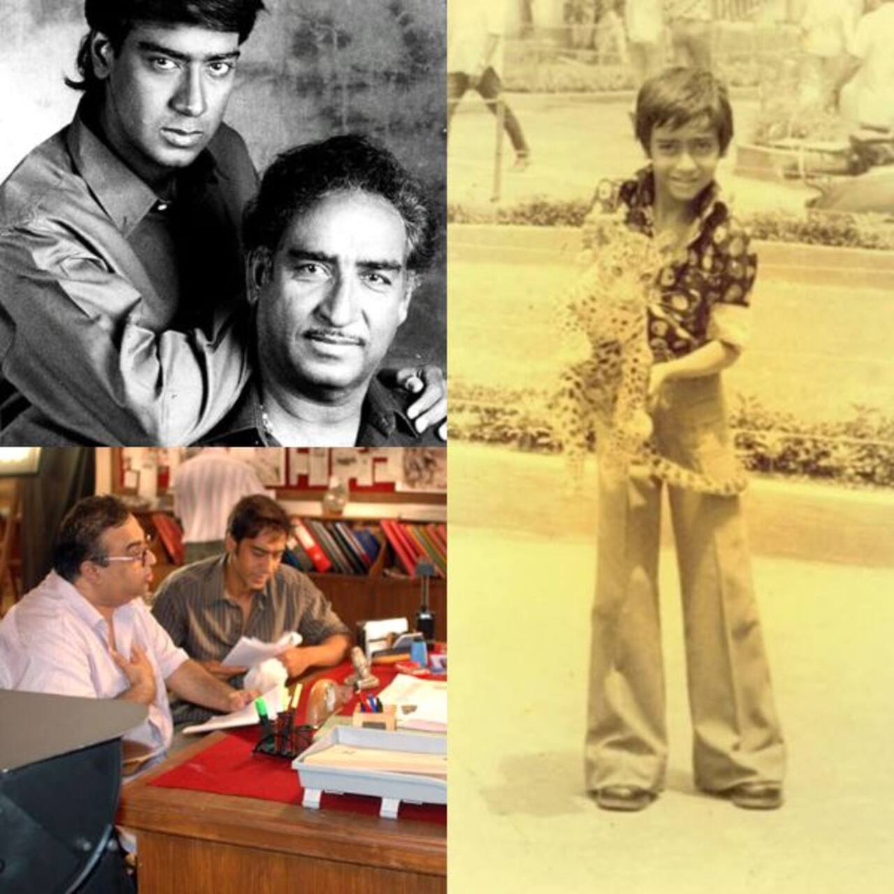 Happy birthday Ajay Devgn: From being rescued by father Veeru Devgan’s ...