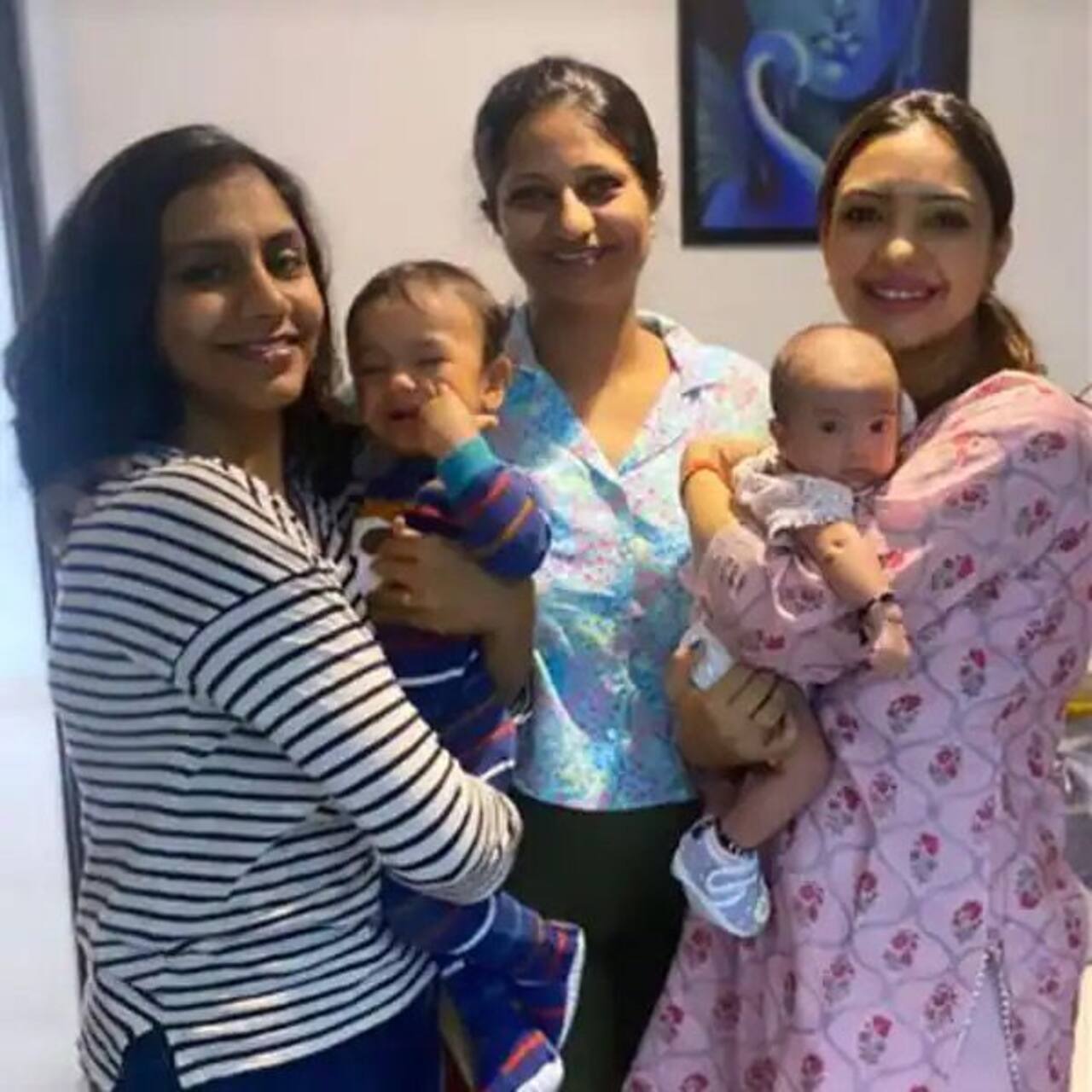Pooja Banerjee of Kumkum Bhagya shares moments of daughter Sana's first ...